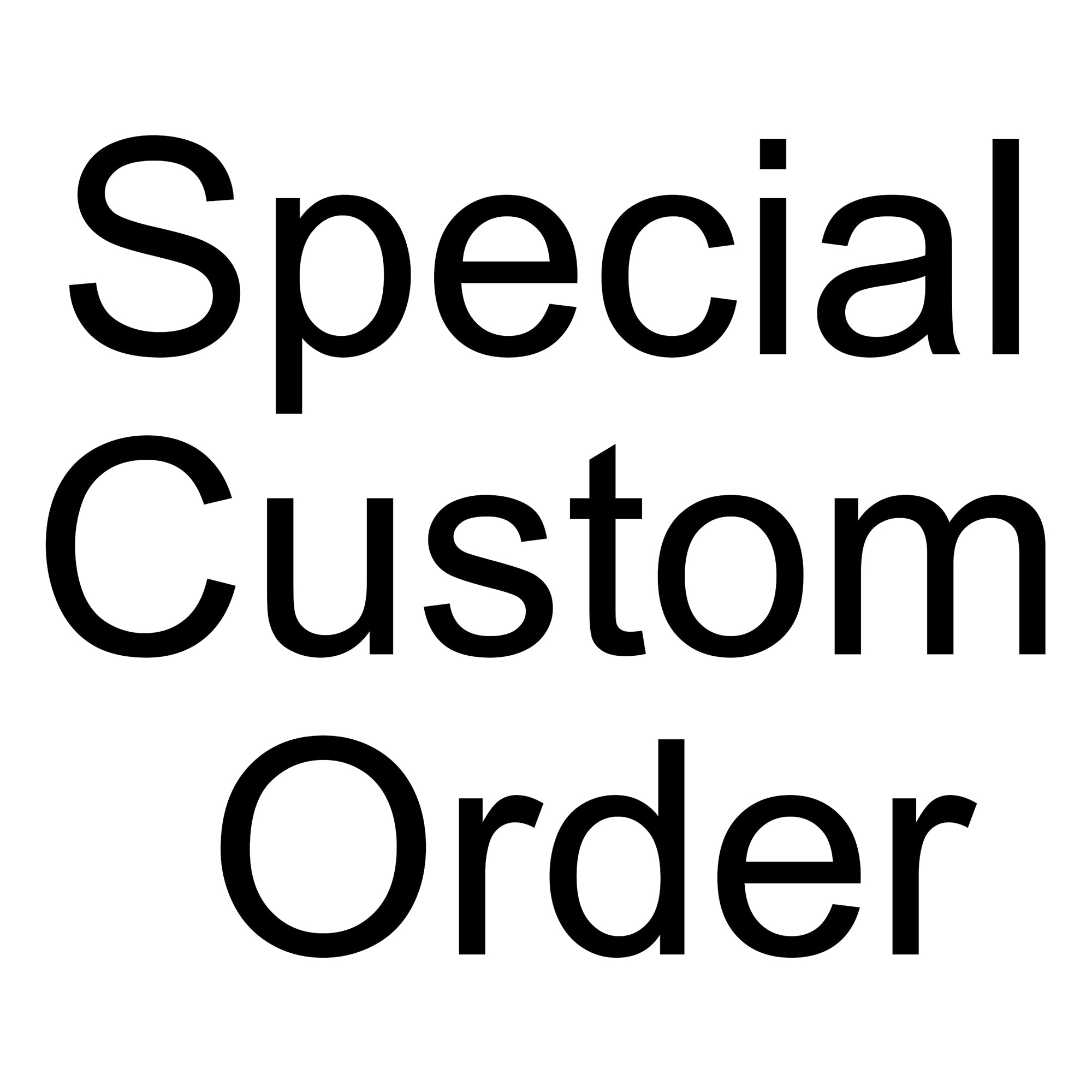 Custom Order – Aliriga