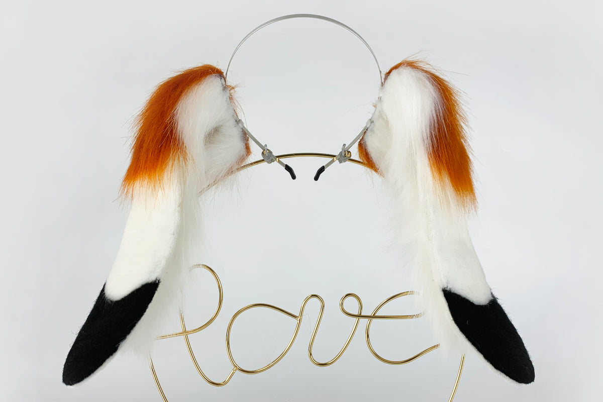 brown lop bunny ear and tail plug set bunny petplay ear and tail butt ...